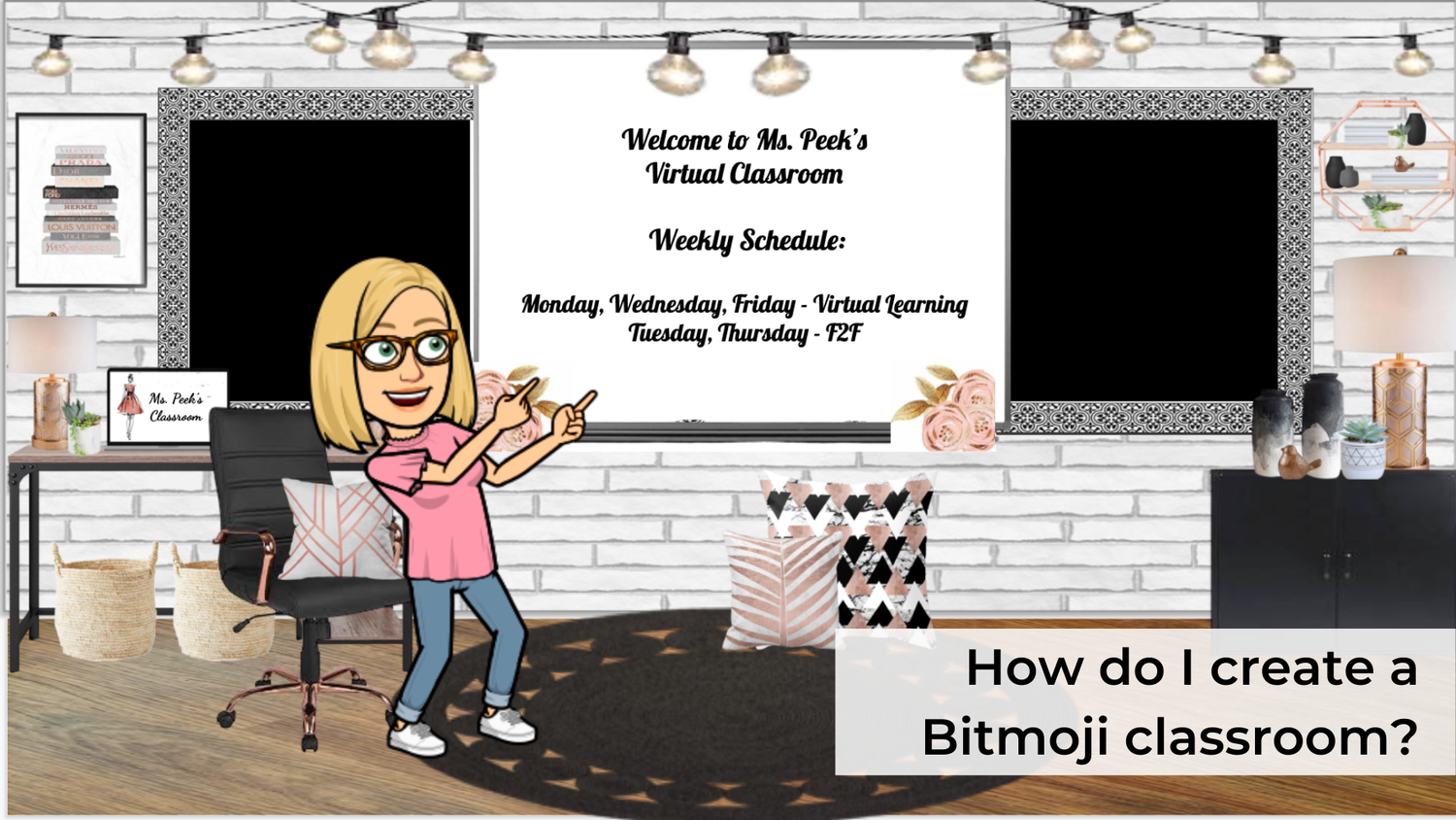 Welcoming Students with a Bitmoji Classroom — The iTeach Resource Hub