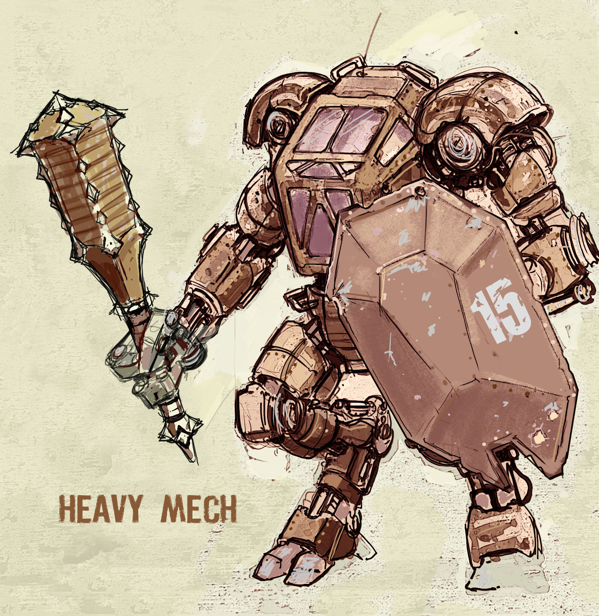 Heavy Mech Art