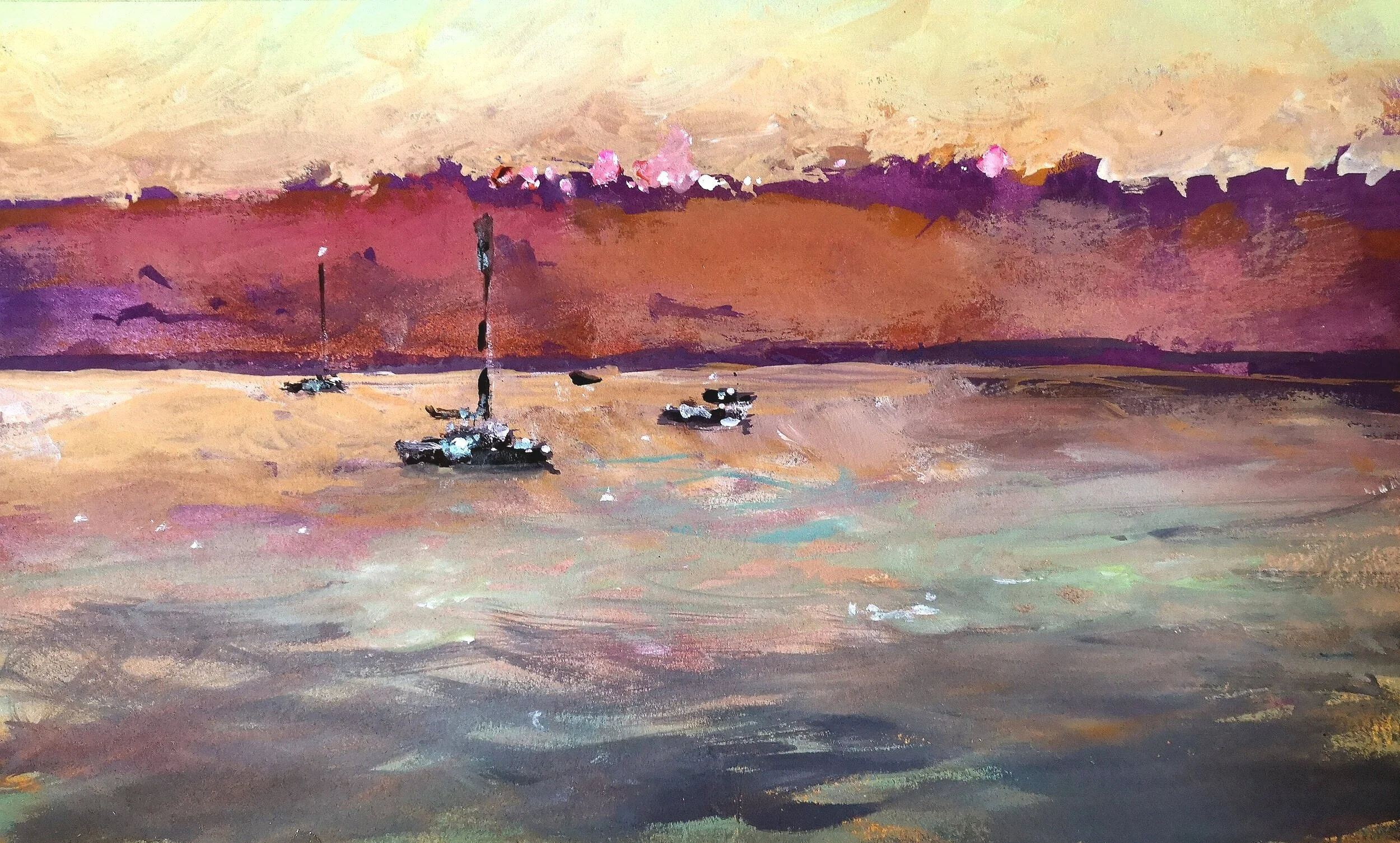Delimara After Sunset — Allura Art online gallery