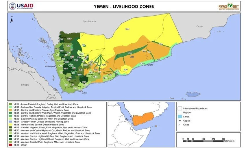 Maps — Yemen Water