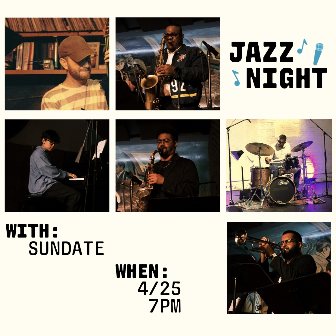 Jazz Night w/ Sundate — KATO SAKE WORKS