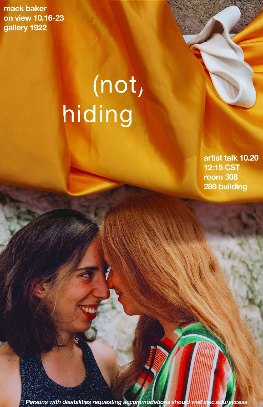 (not) hiding — Mack Baker