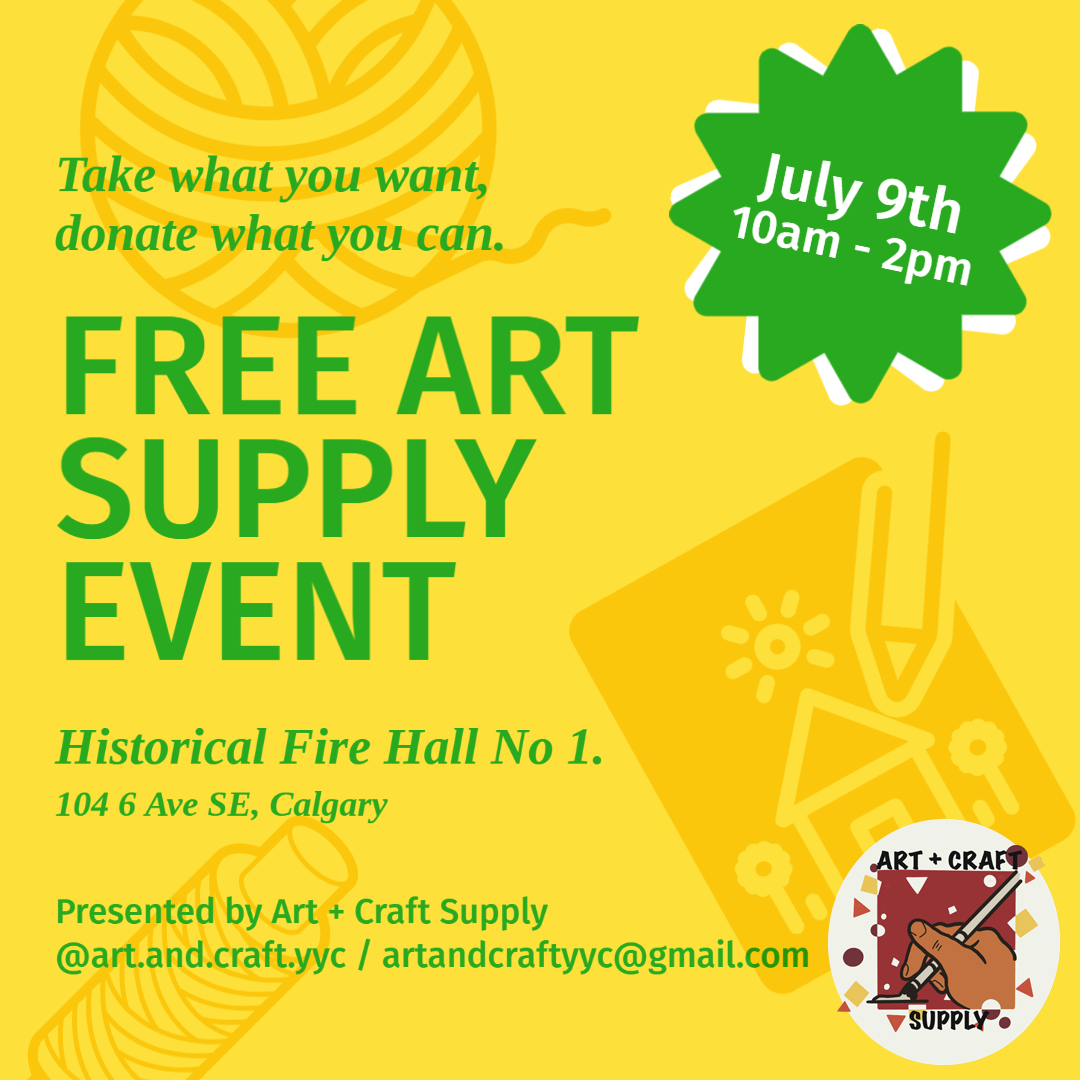 Free Art Supply Event — AUArts Students' Association