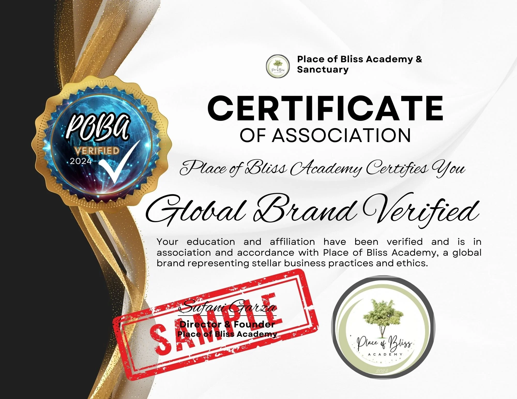 Join Place of Bliss Academy for Exclusive Credentials & Benefits ...