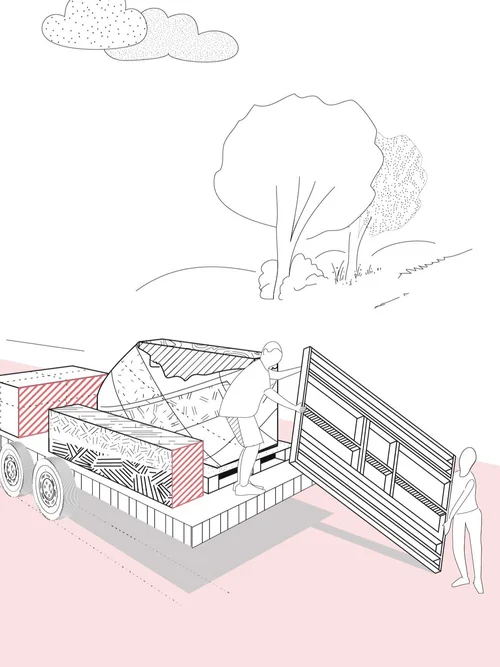 Flat Pack Kit DIY — Mini Office