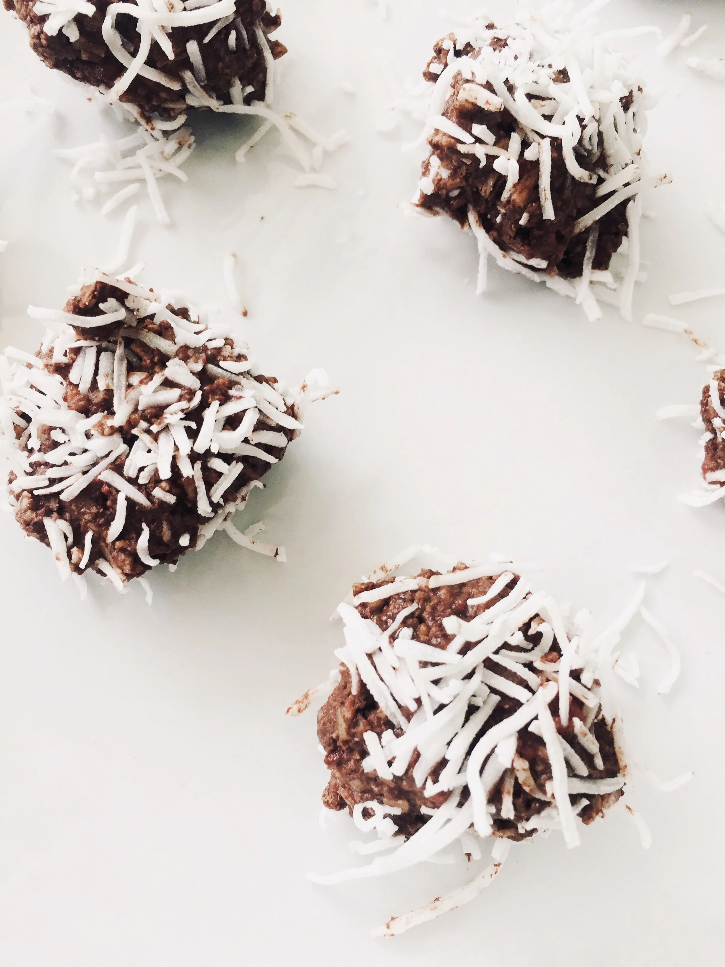 Raspberry Energy Ball — BUILD IT BALANCED By Rach Saunders