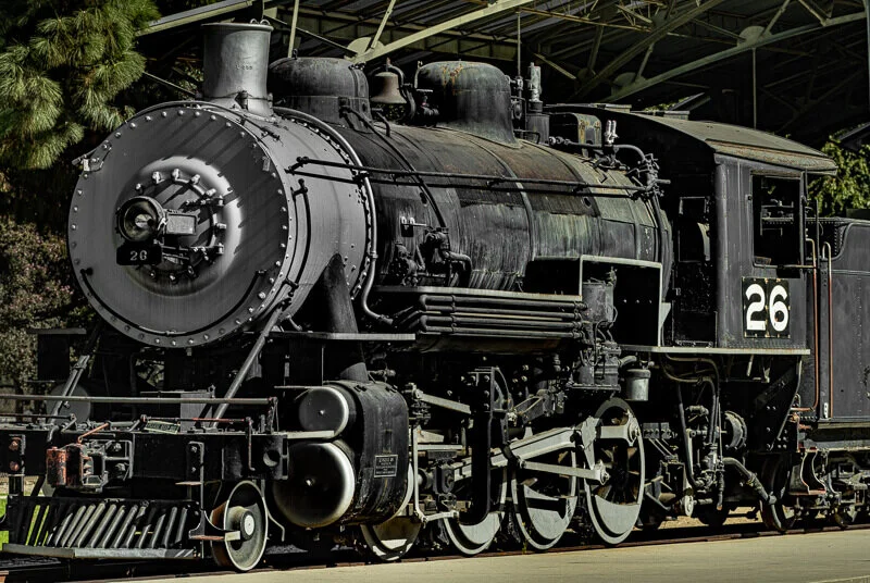"Travel Town Steam Locomotive Museum, Los Angeles — Glen Allison