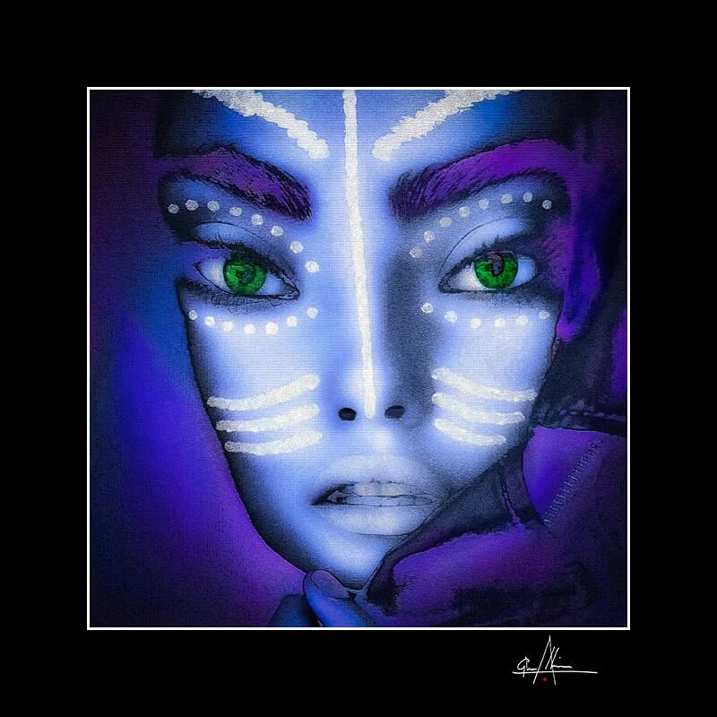 “Tribal Alien Warrior Princess” — Glen Allison