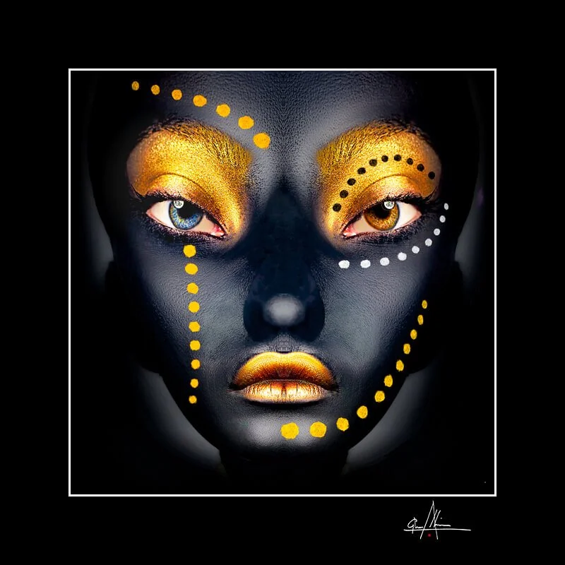 “Tribal Alien Black Buddha” — Glen Allison