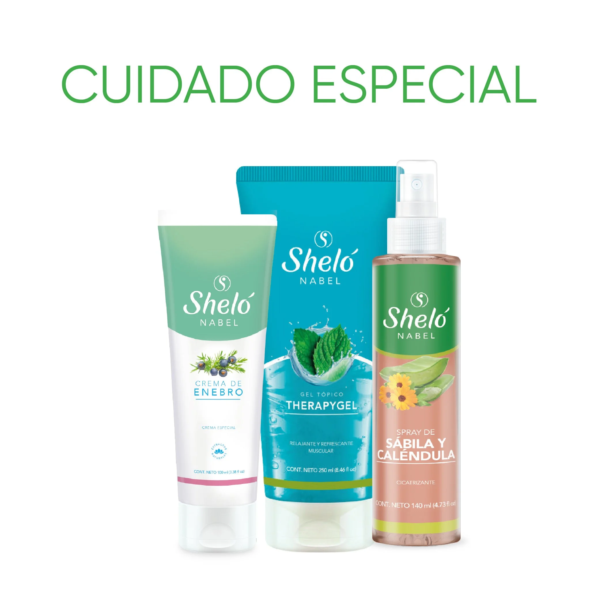 Sheló NABEL - Productos con Extractos naturales