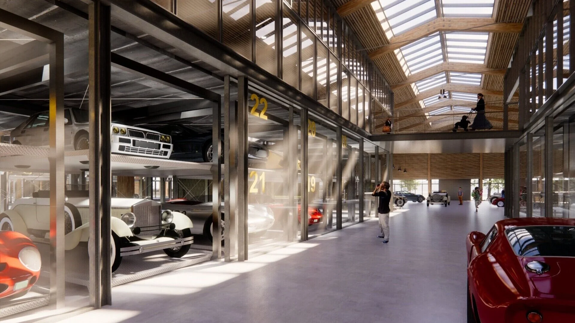 Bilopbevaring — Classic Car House