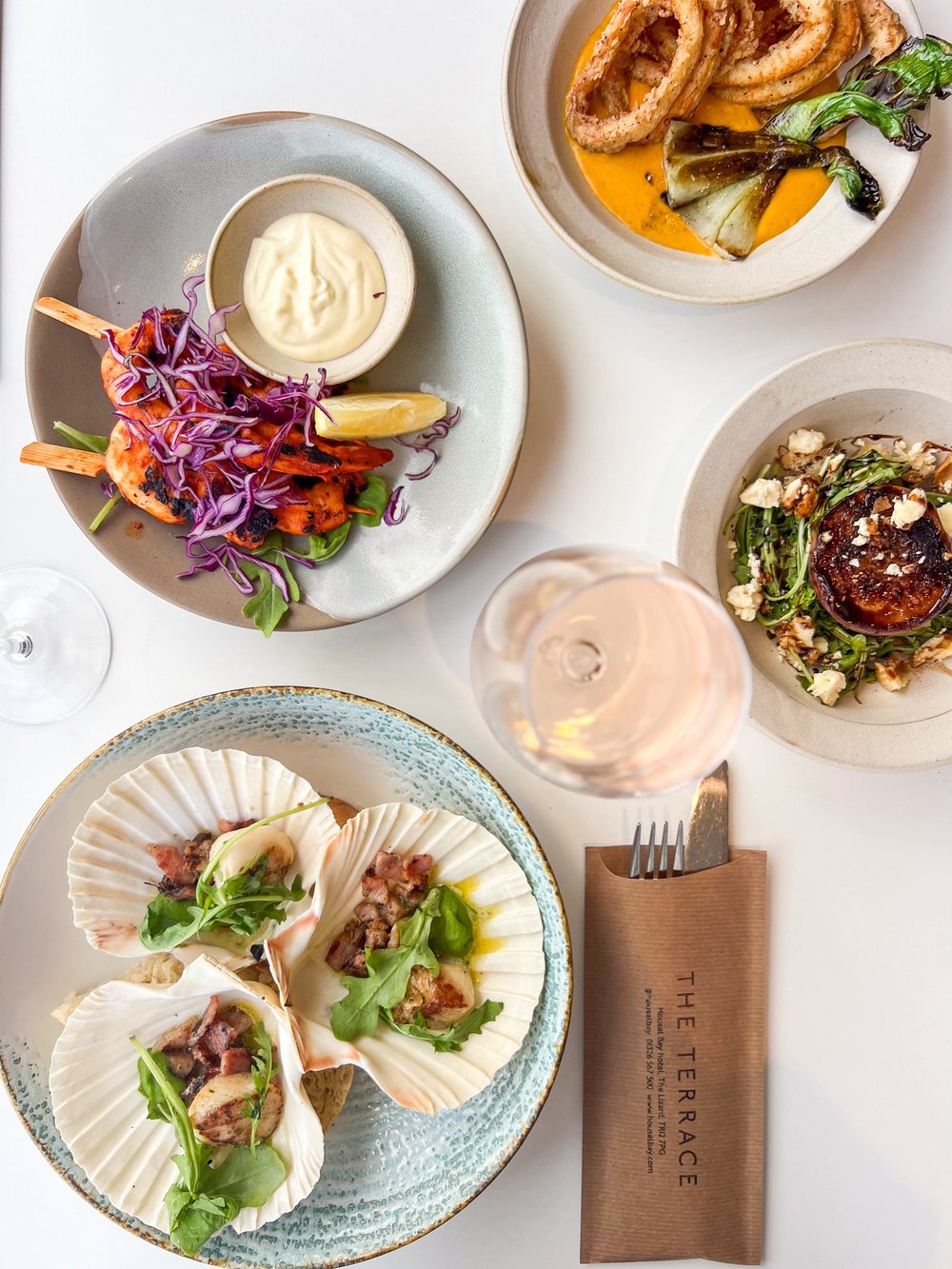 The Terrace Restaurant | Lizard Peninsula, Cornwall — Housel Bay