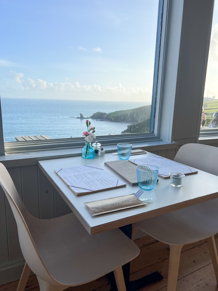 The Terrace Restaurant | Lizard Peninsula, Cornwall — Housel Bay