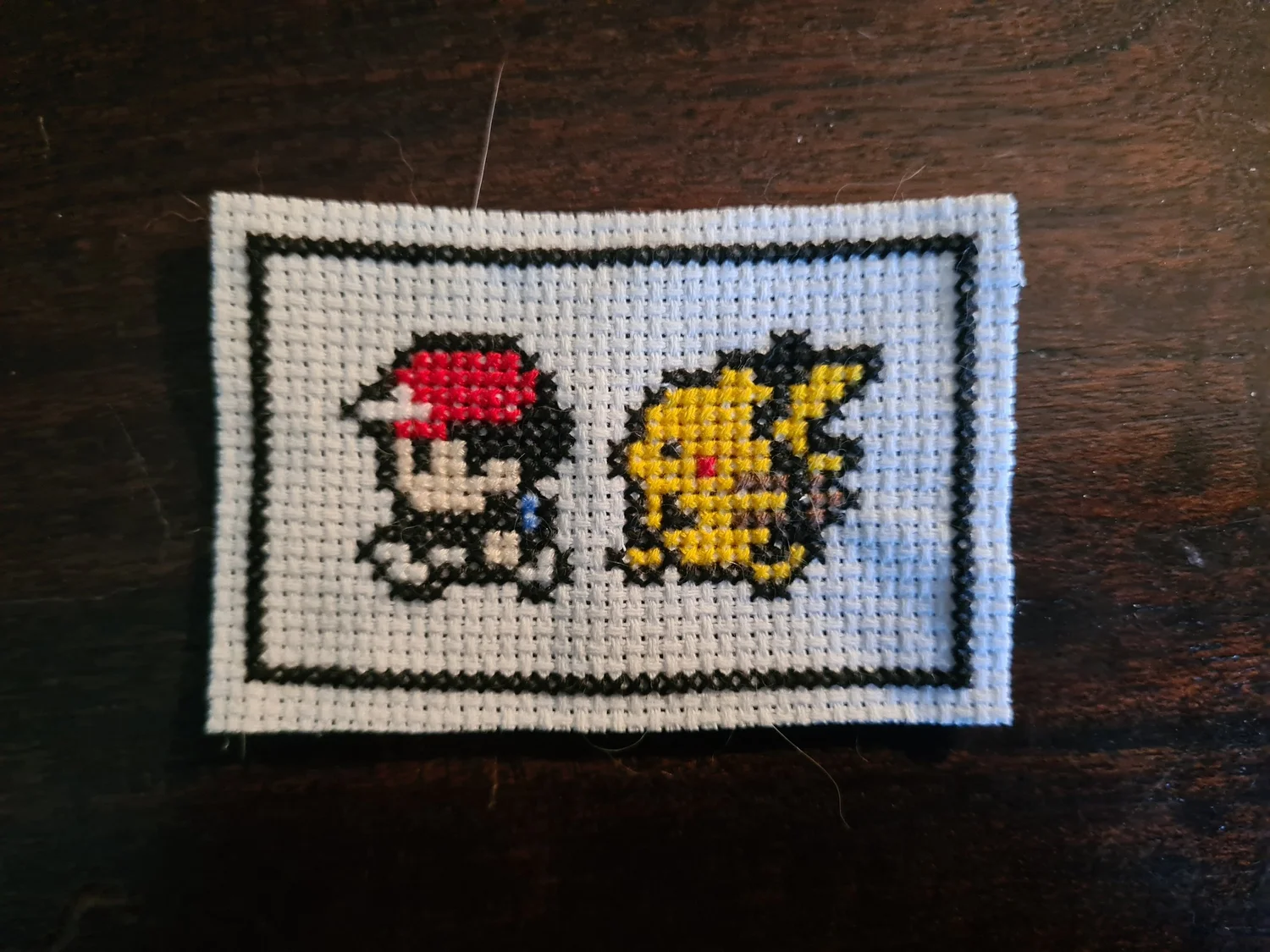 Pixel-Stitch Embroidery — BEAR WISEMAN