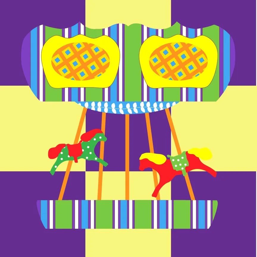 Quilt Block Mania August 2023-Circus — Robin Kinley Designs, Etc.