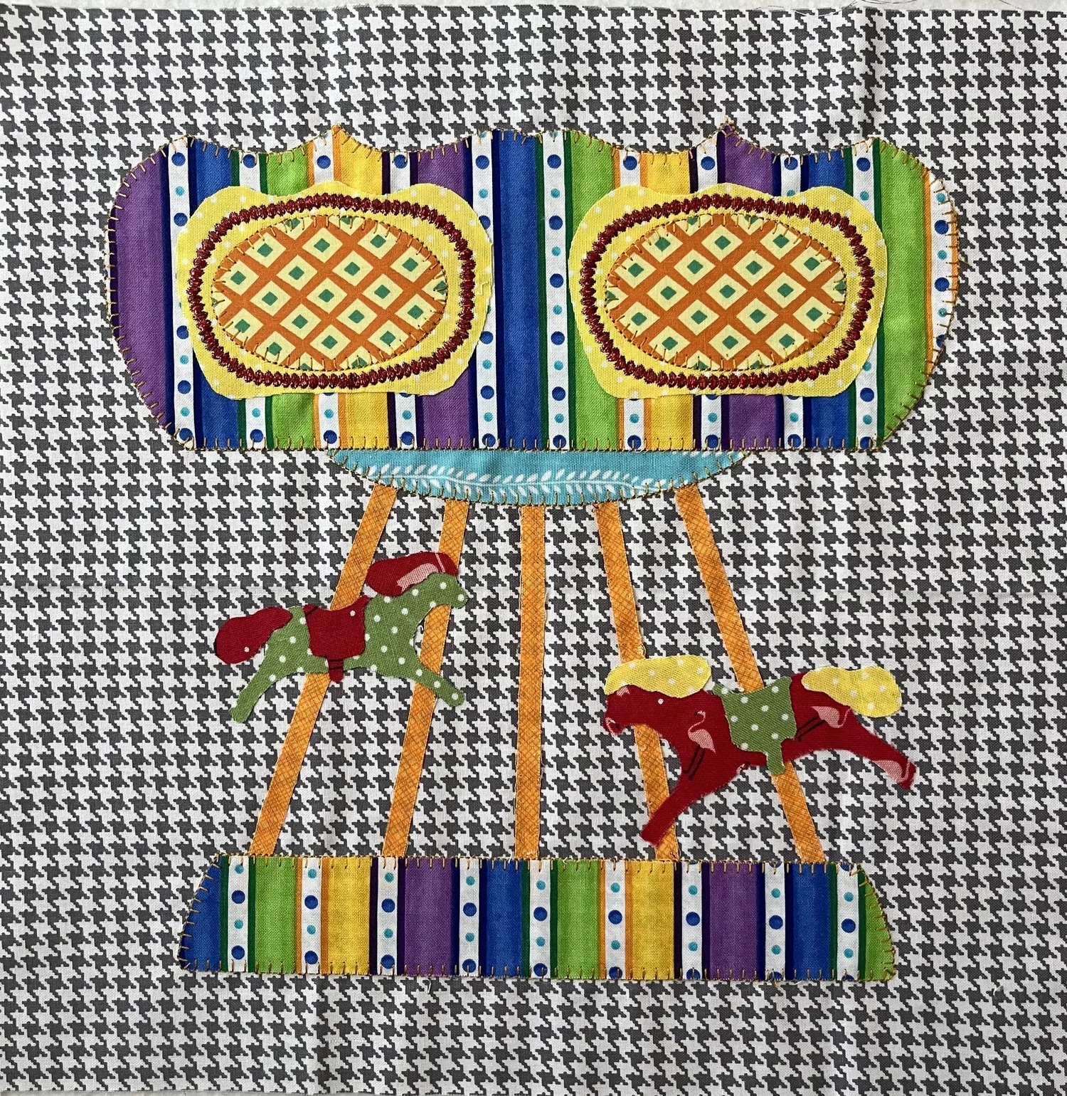 Quilt Block Mania August 2023-Circus — Robin Kinley Designs, Etc.