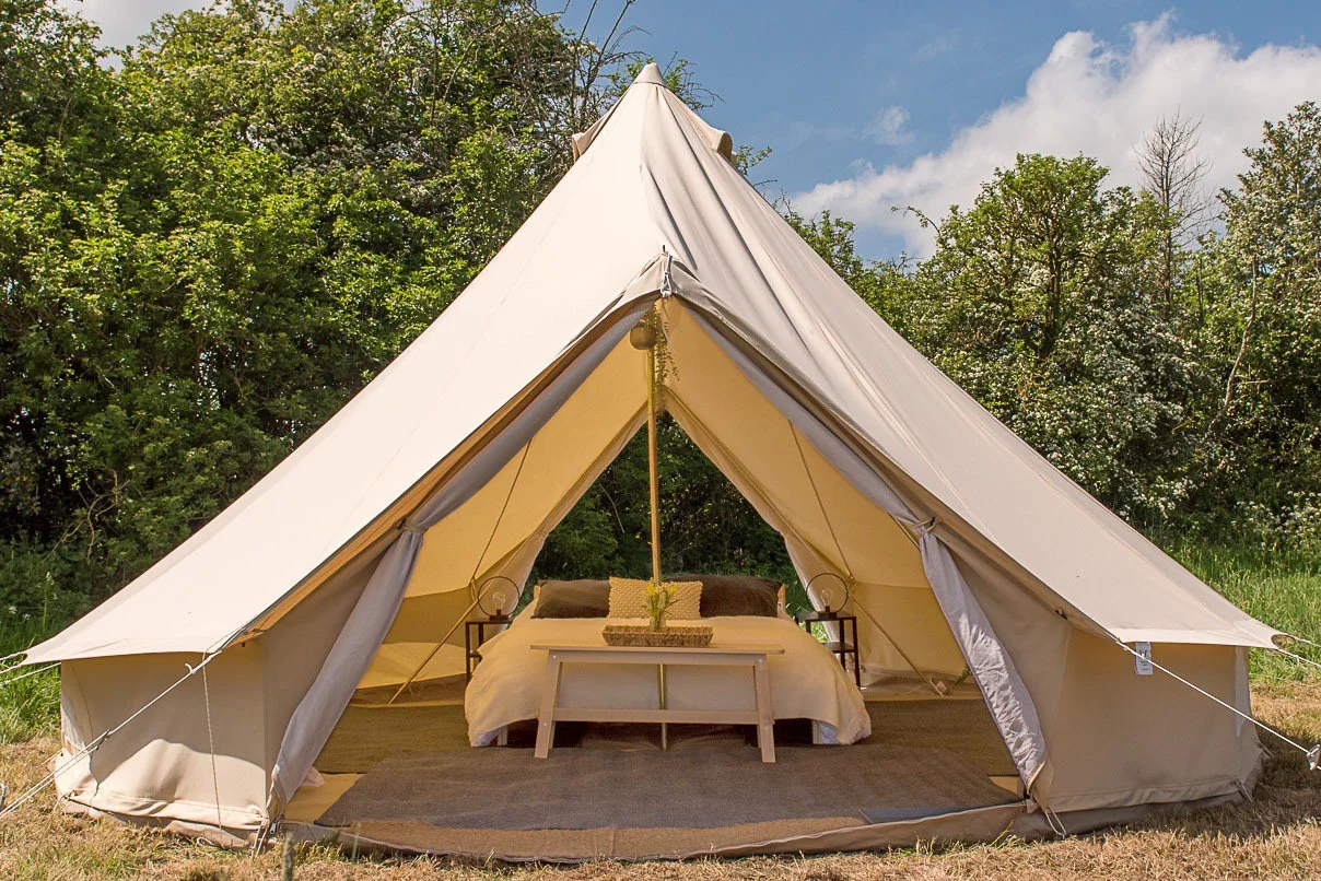 Luxury Bell Tent Hire for Weddings - The Glamping Group : THE GLAMPING ...