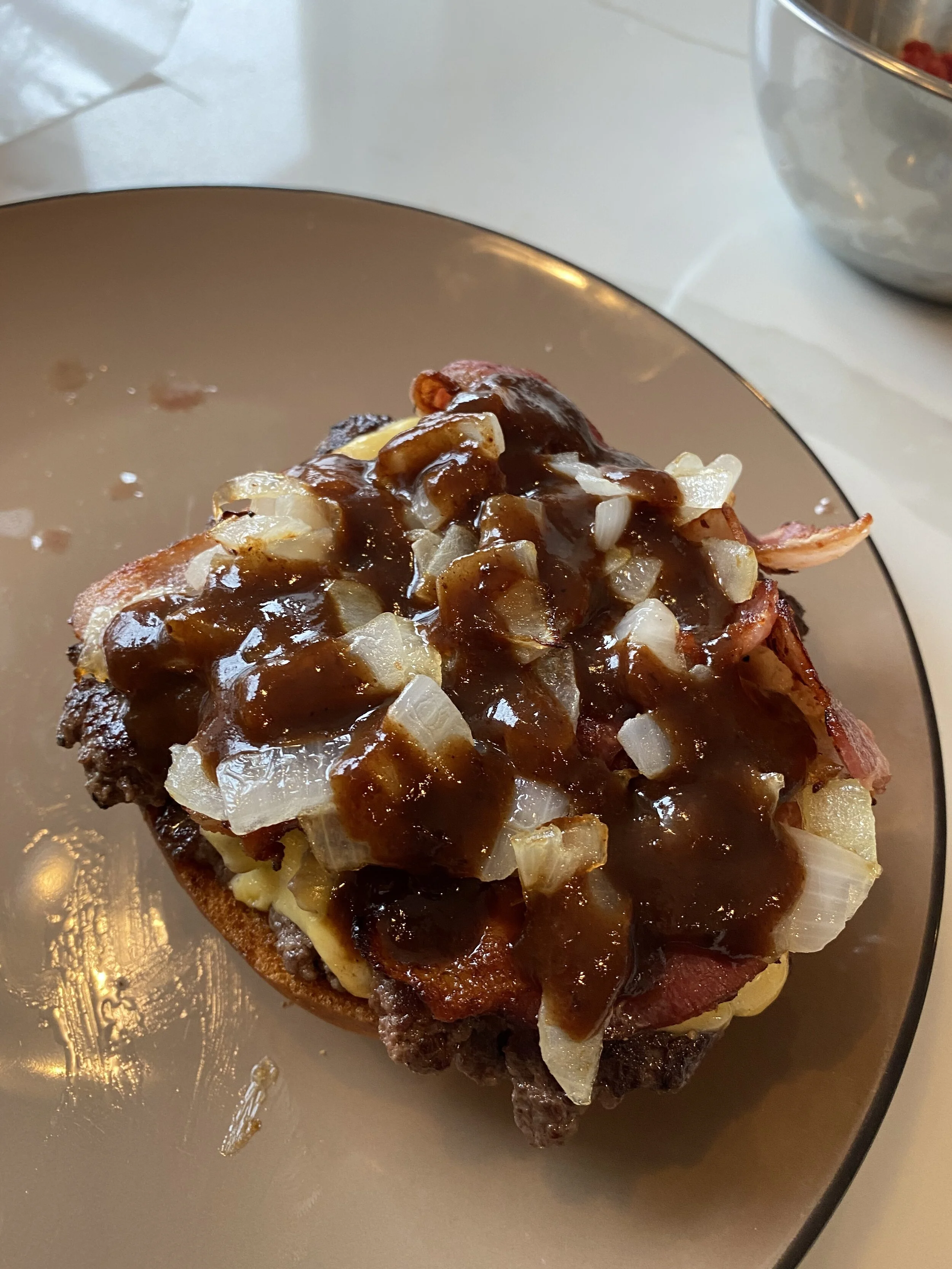 A1 Thick and Hearty Burger — Pants In The Kitchen