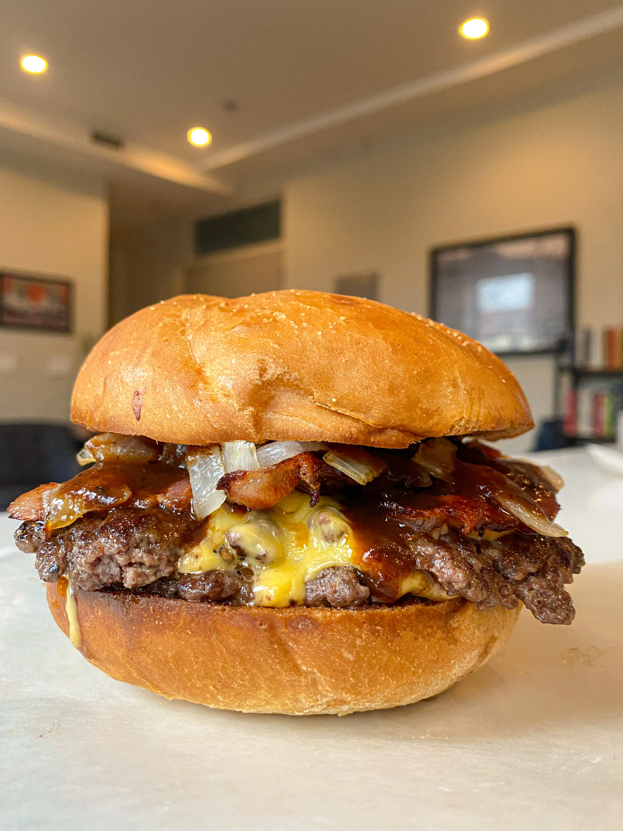 A1 Thick and Hearty Burger — Pants In The Kitchen