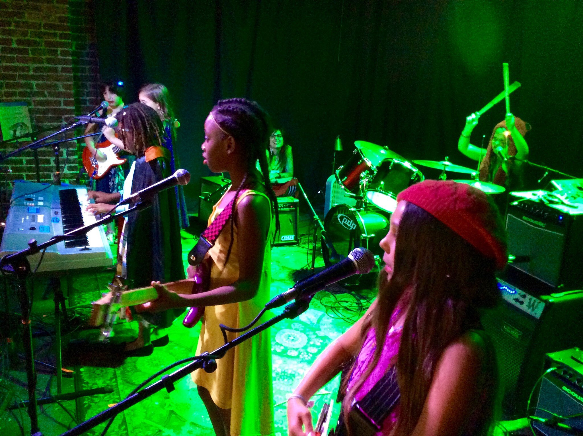 Girls Rock Asheville Music Camp for Girls and non-binary youth
