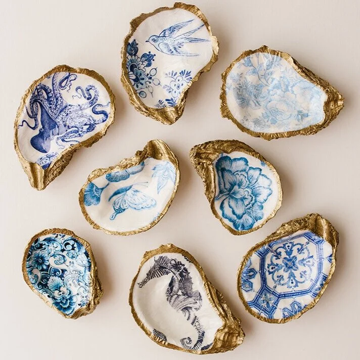 Gilded Oyster Garland — Grit and Grace Studio