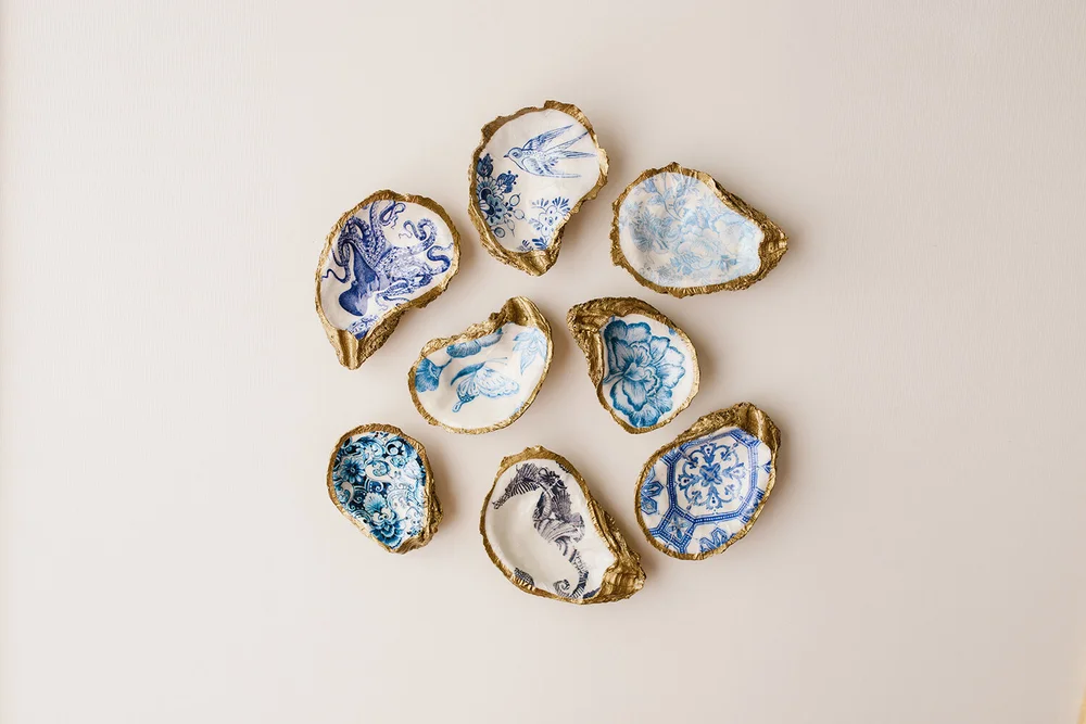 Gilded Oyster Garland — Grit and Grace Studio