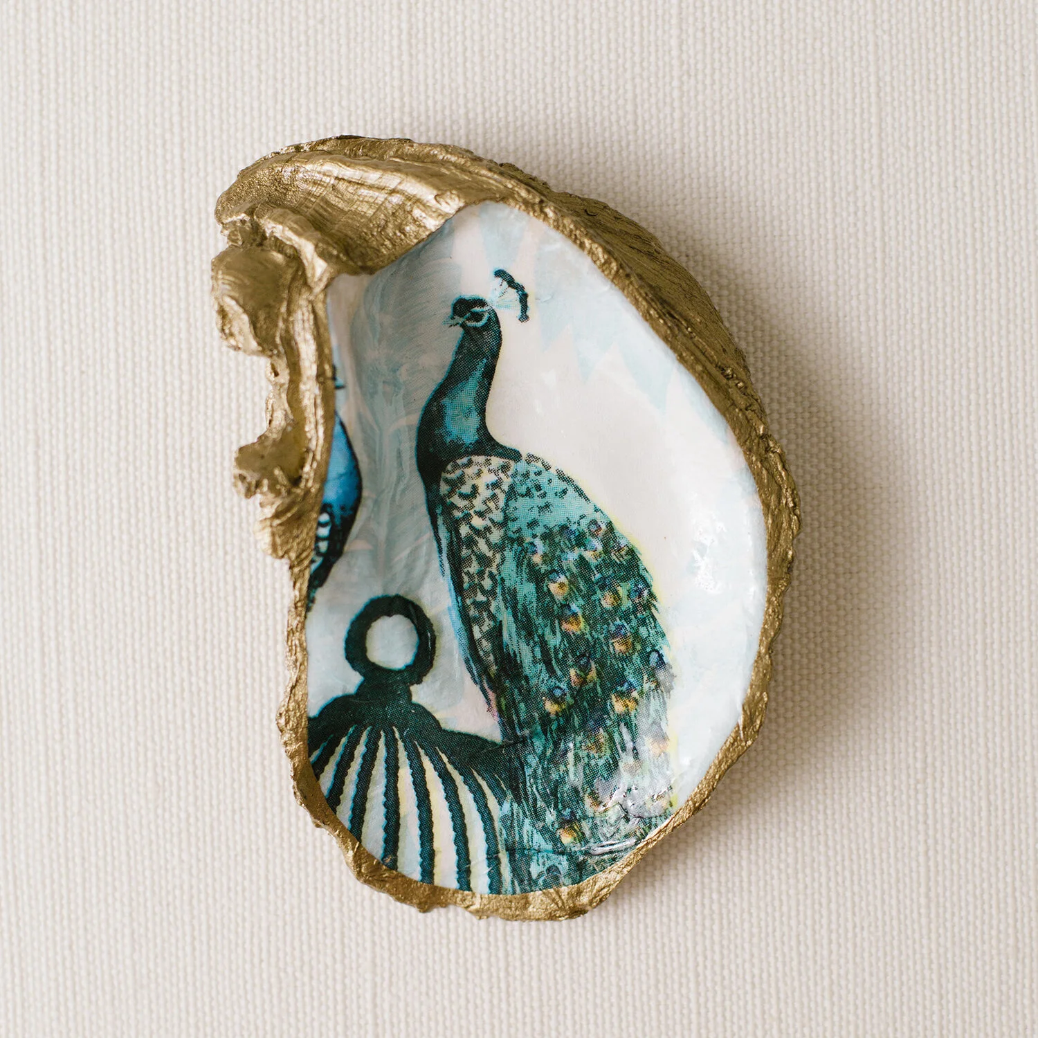 Coastal Calm Gilded Oyster Necklace — Grit and Grace Studio