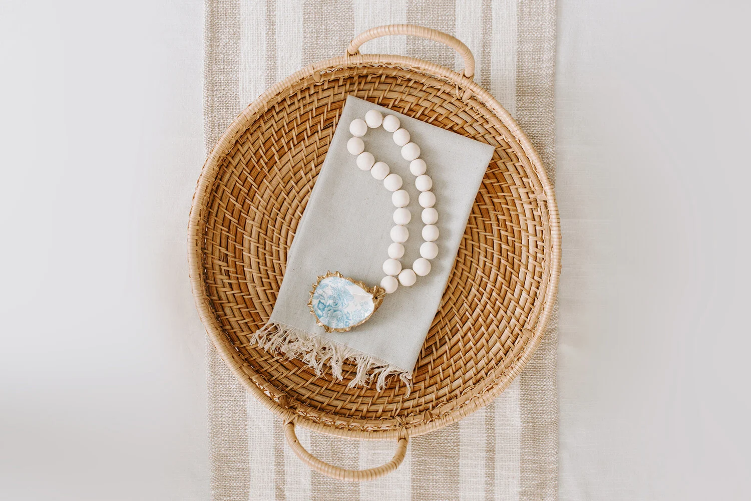 Oyster Blessing Beads — Grit and Grace Studio
