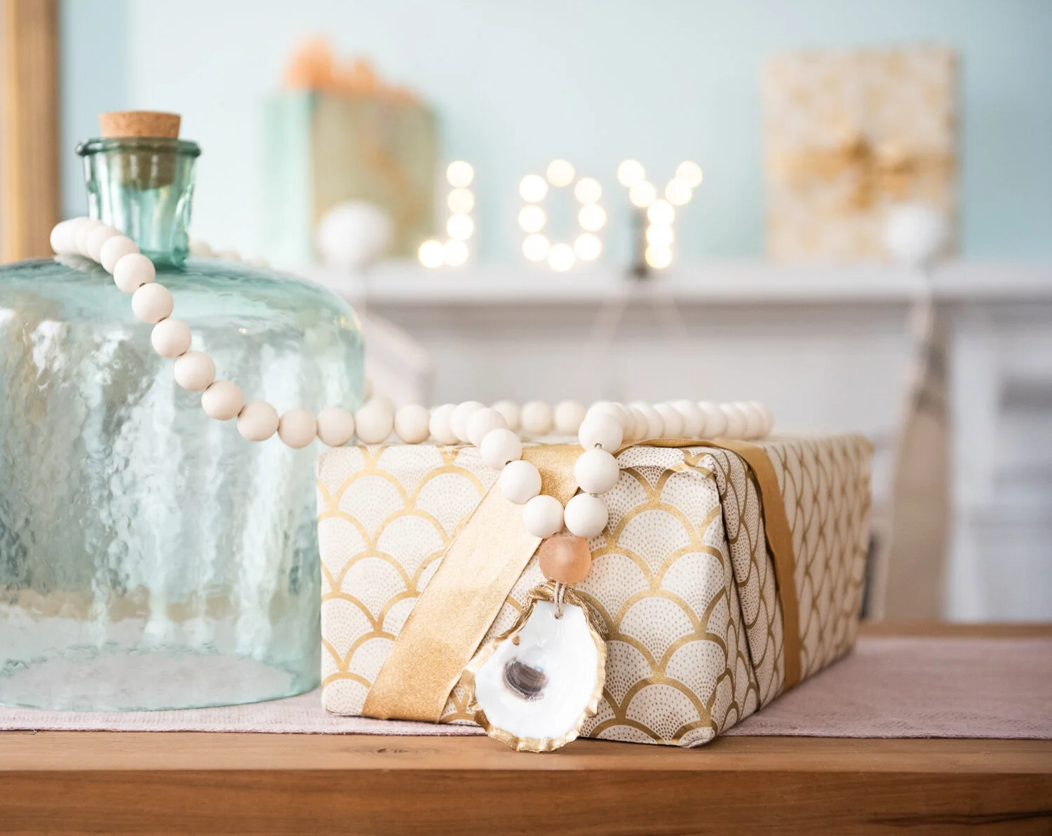 Oyster Blessing Beads — Grit and Grace Studio