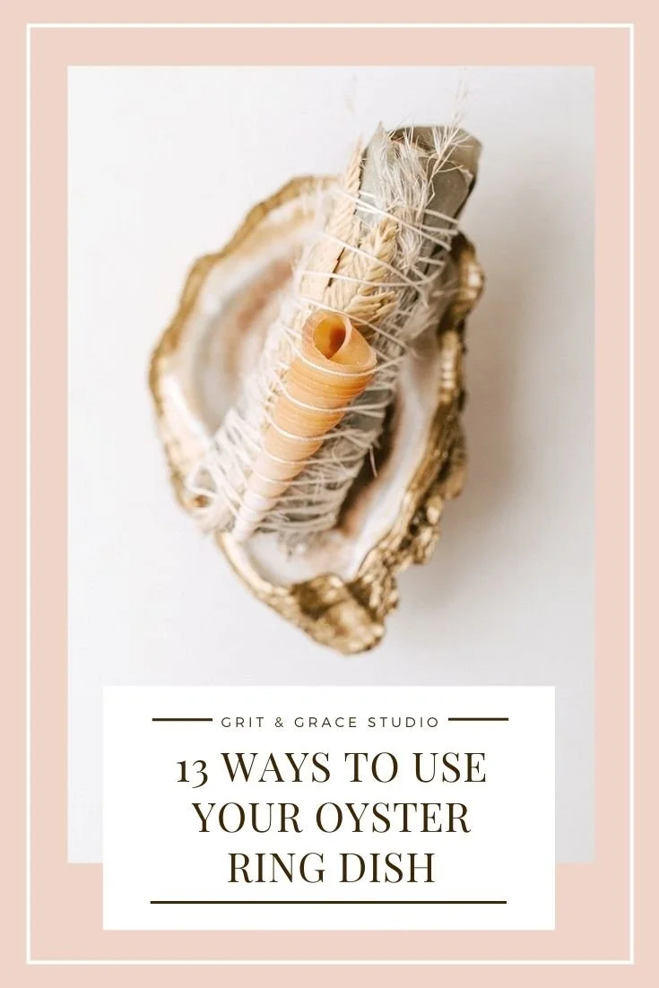 13 Ways to Use Your Gilded Oyster Shell Dish — Grit and Grace Studio