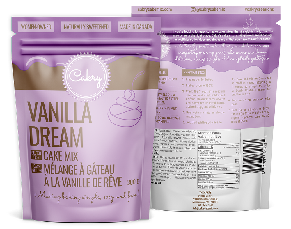 Gluten-Free Baking Mix Packaging Design — Eye Candy Design