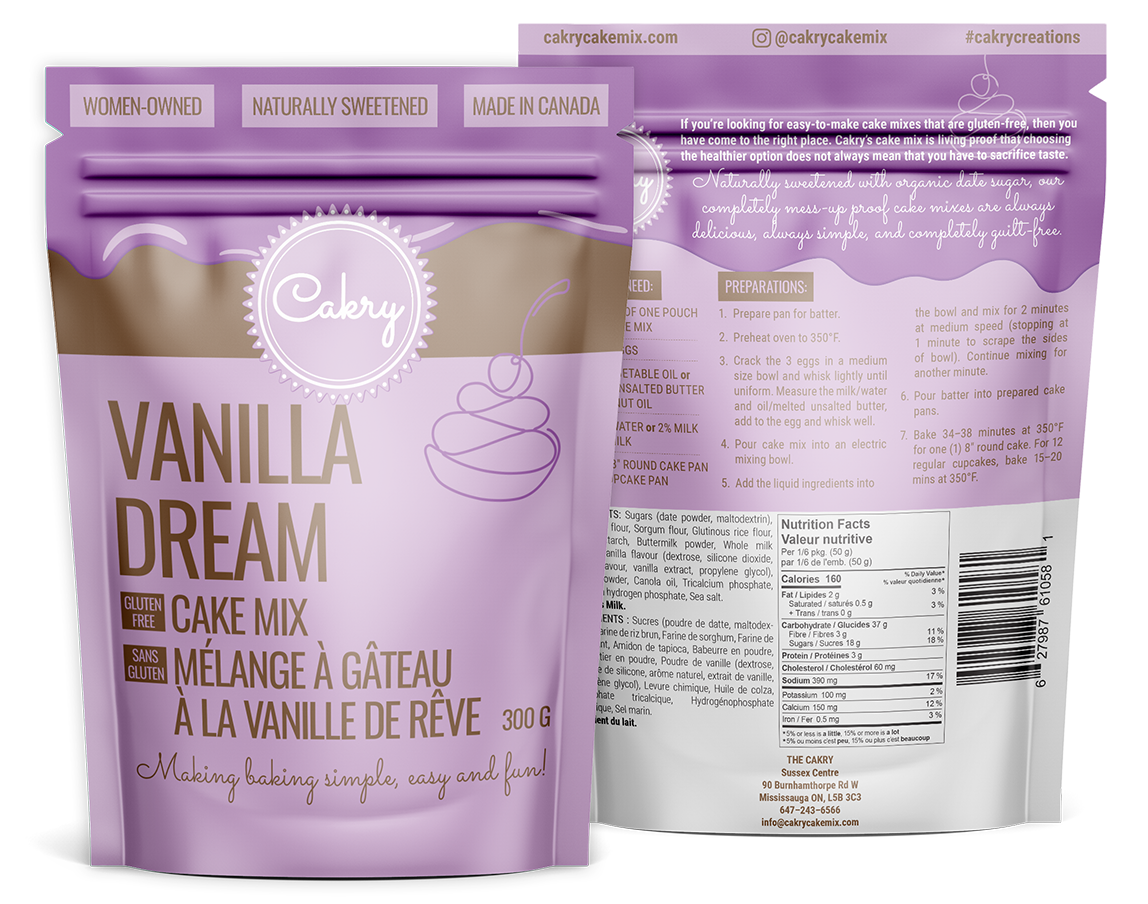 Gluten-Free Baking Mix Packaging Design — Eye Candy Design