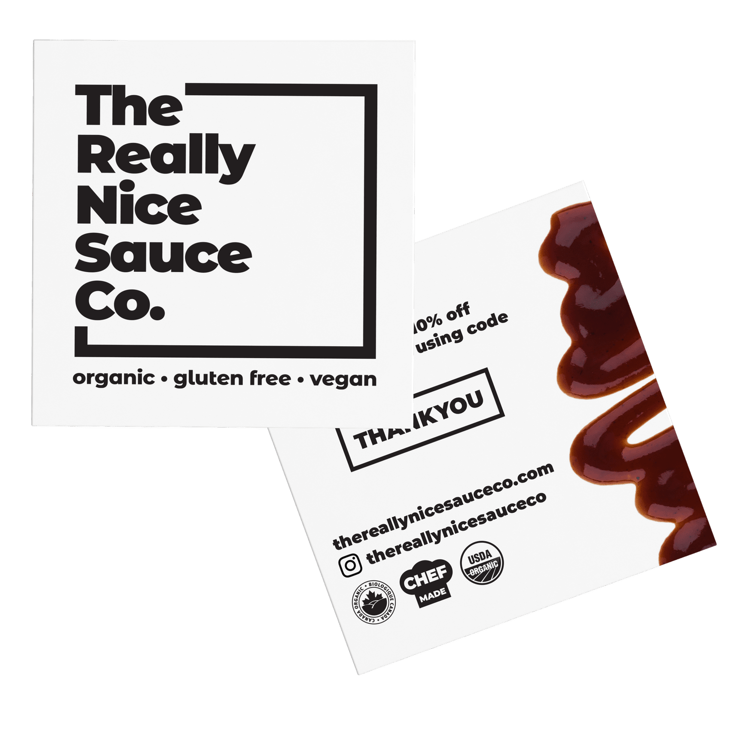 Gourmet Sauce Packaging for Private Chef — Eye Candy Design