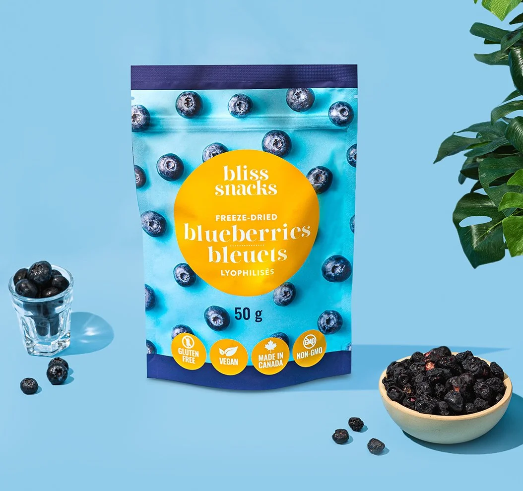 Freeze Dried Fruit by Bliss Snacks — Eye Candy Design