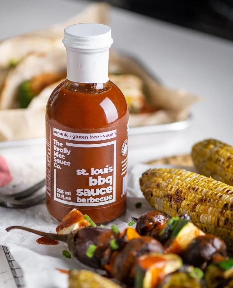 Gourmet BBQ Sauce Packaging — Eye Candy Design