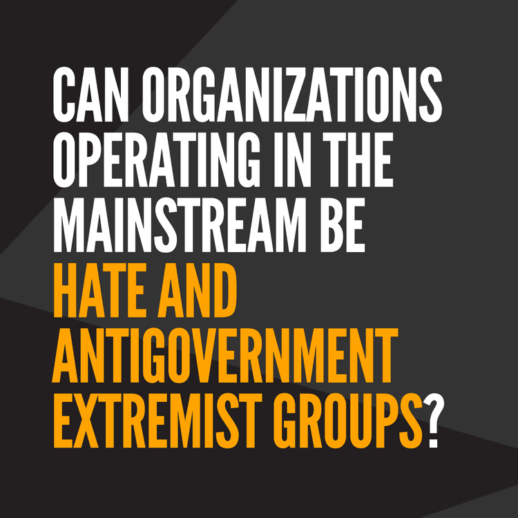 Understanding Hate and Extremism — Repairing the World: Stories from ...