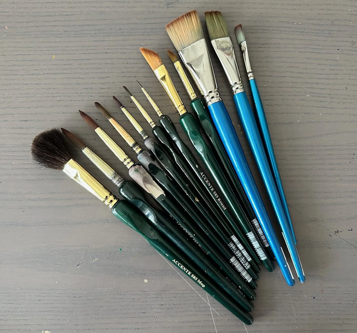 The Evolution of the Paintbrush — Tharien's Art