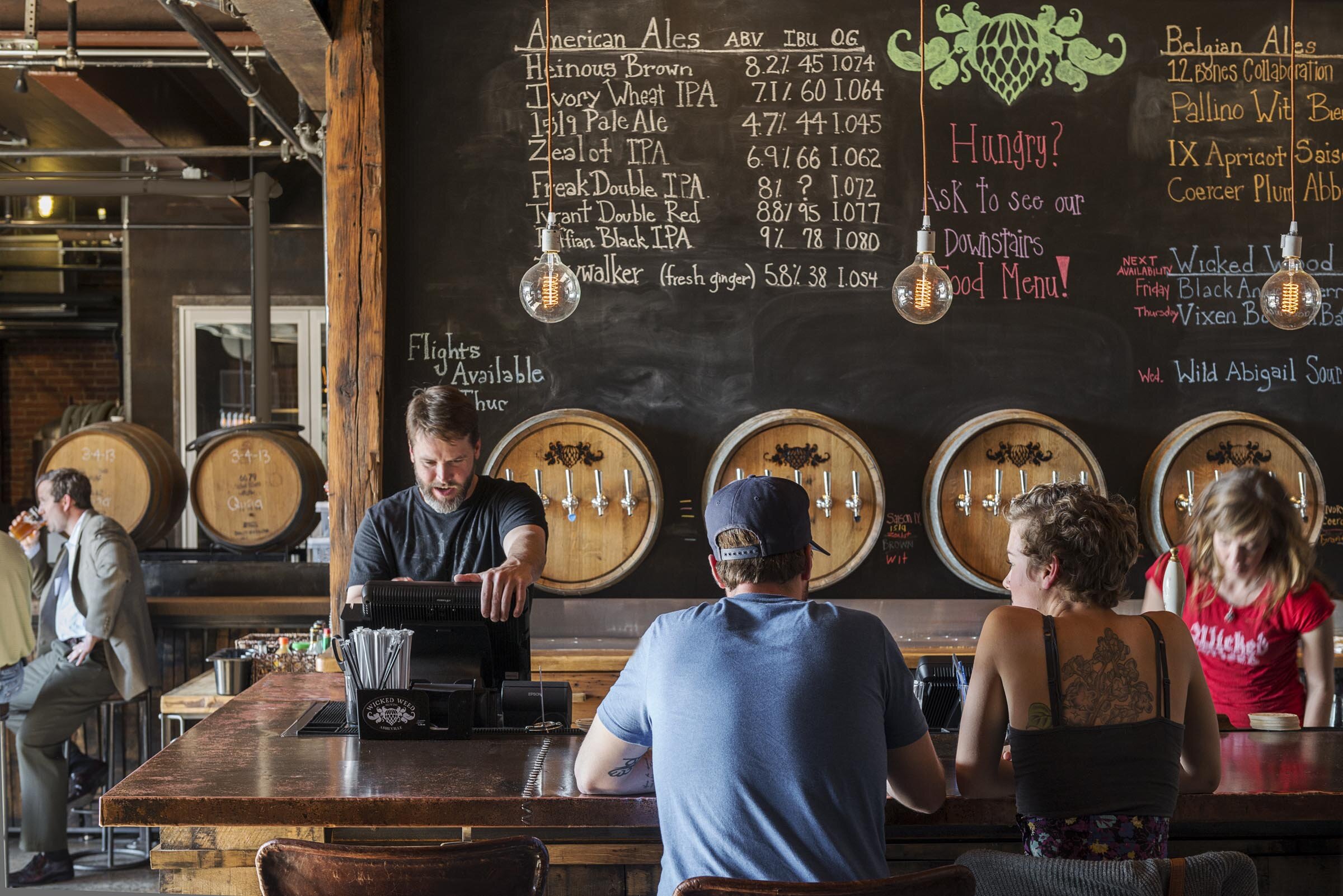 Wicked Weed Brewery Restaurant ROWHOUSE ARCHITECTS