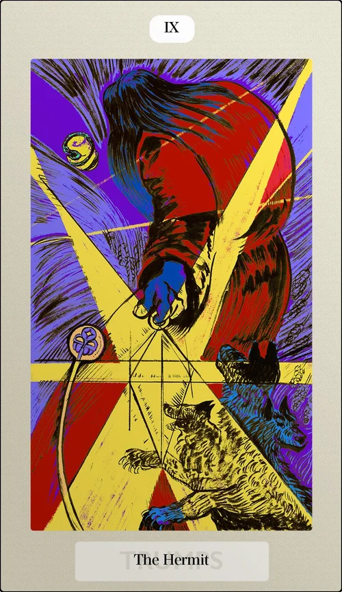 Hermit Tarot Thoth