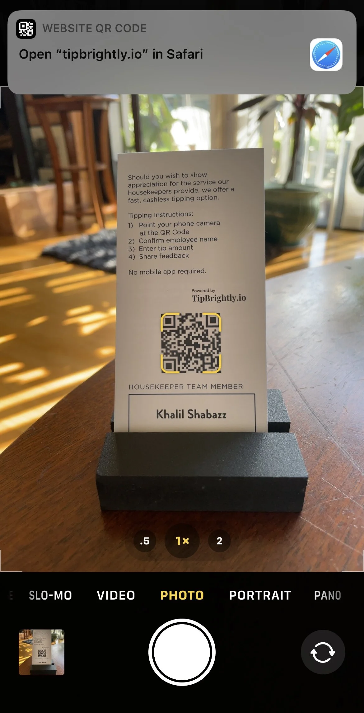 TipBrightly Cashless Tipping