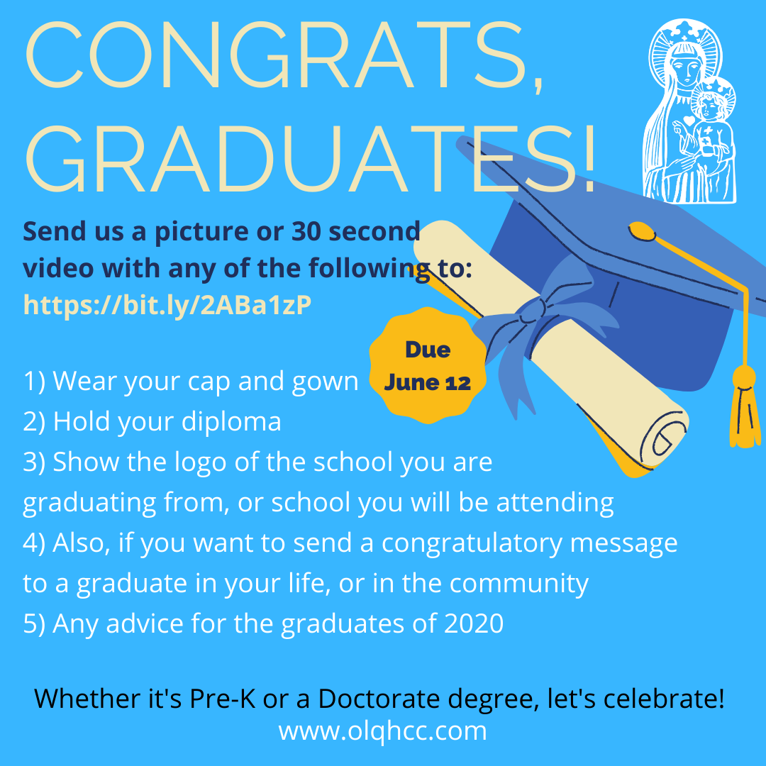 Congrats Graduates Video Project Our Lady Queen Of Heaven Church congrats-graduates-video-project-our-lady-queen-of-heaven-church