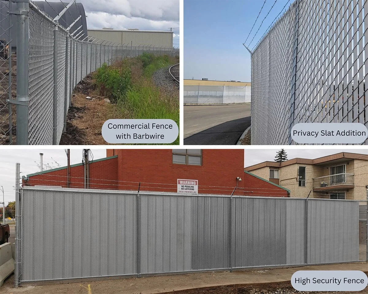 High Security Fence | Chain Link Fence Edmonton