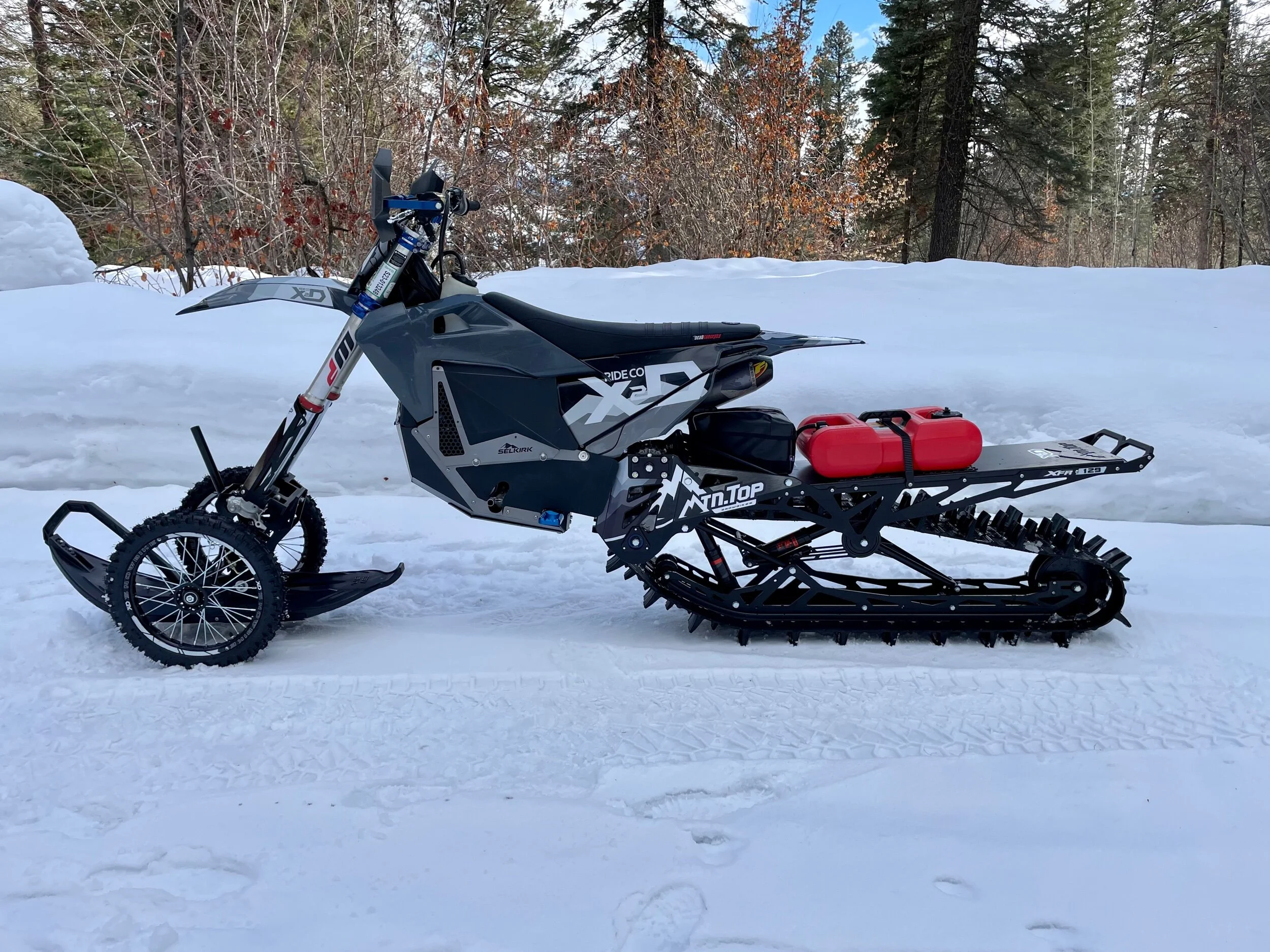 X2D Timbersled Pivot Wheel Kit — X2D RIDE COMPANY