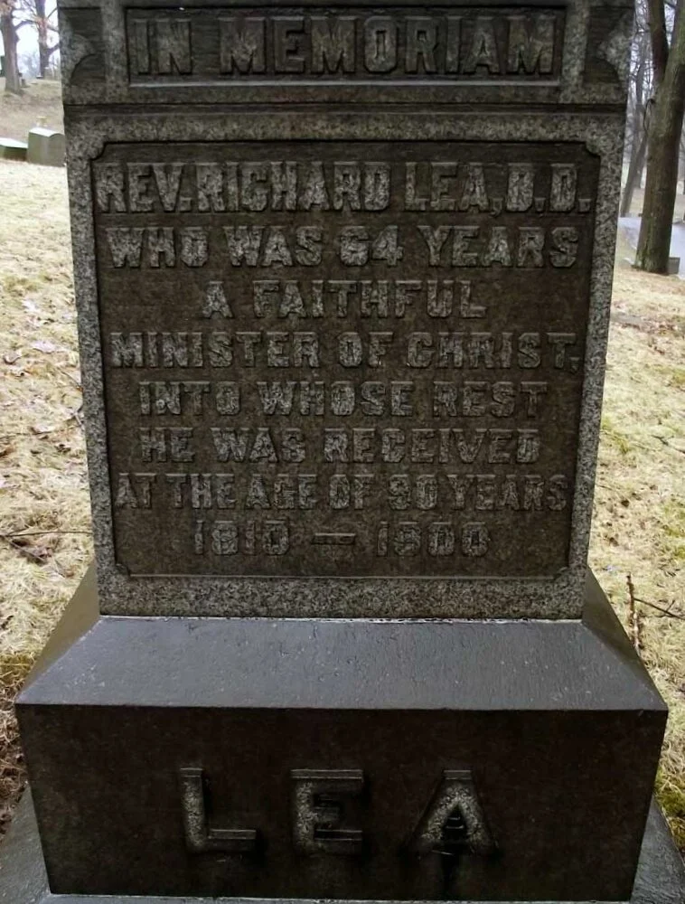 Richard Lea (1810-1900) — Log College Press Annex