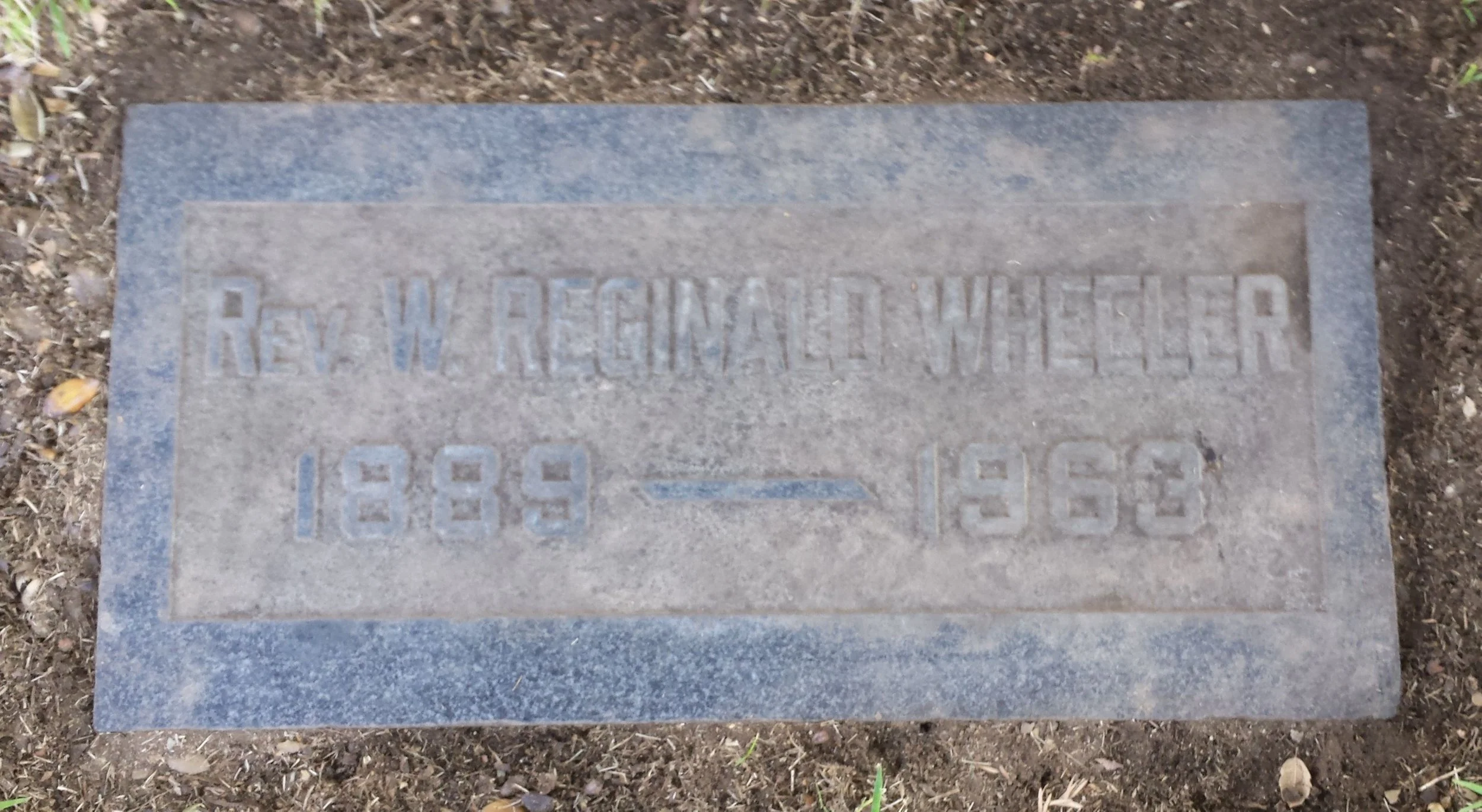 William Reginald Wheeler (1889-1963) — Log College Press Annex