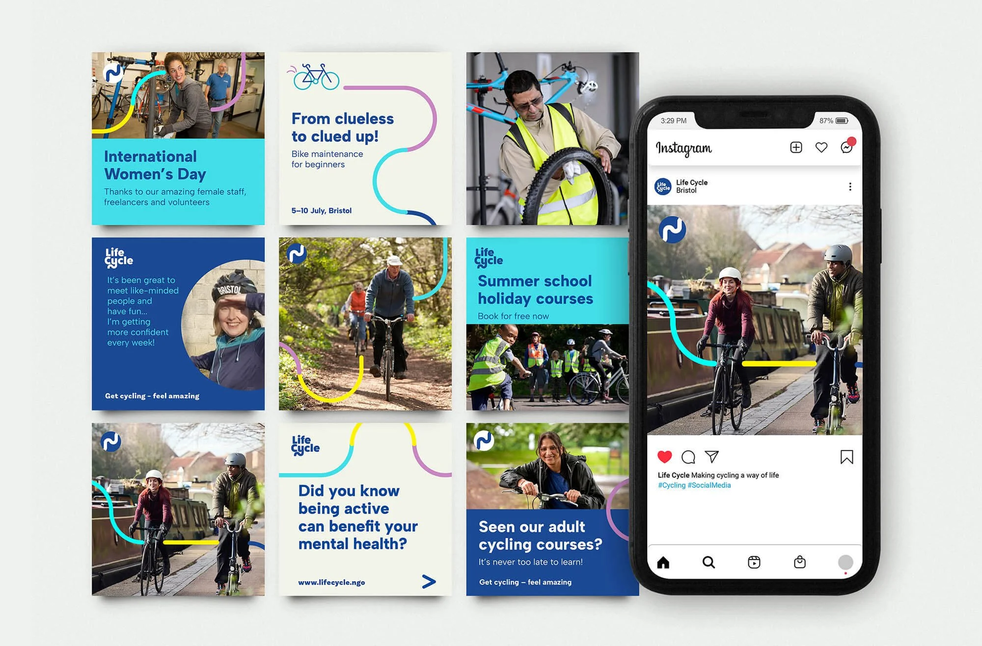 Accessible visual identity for a UK charity | Beehive Green — Beehive ...