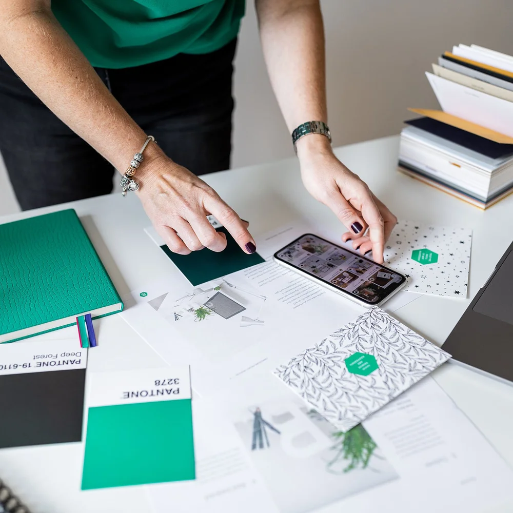 Design process | Brand design — Beehive Green | Brand identity design ...