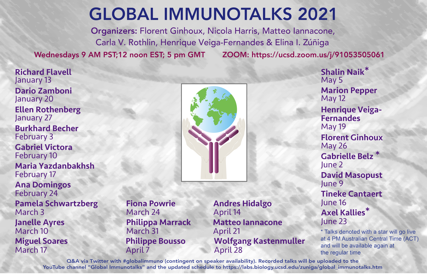 Current and Past Schedules — Global Immunotalks: Free virtual ...