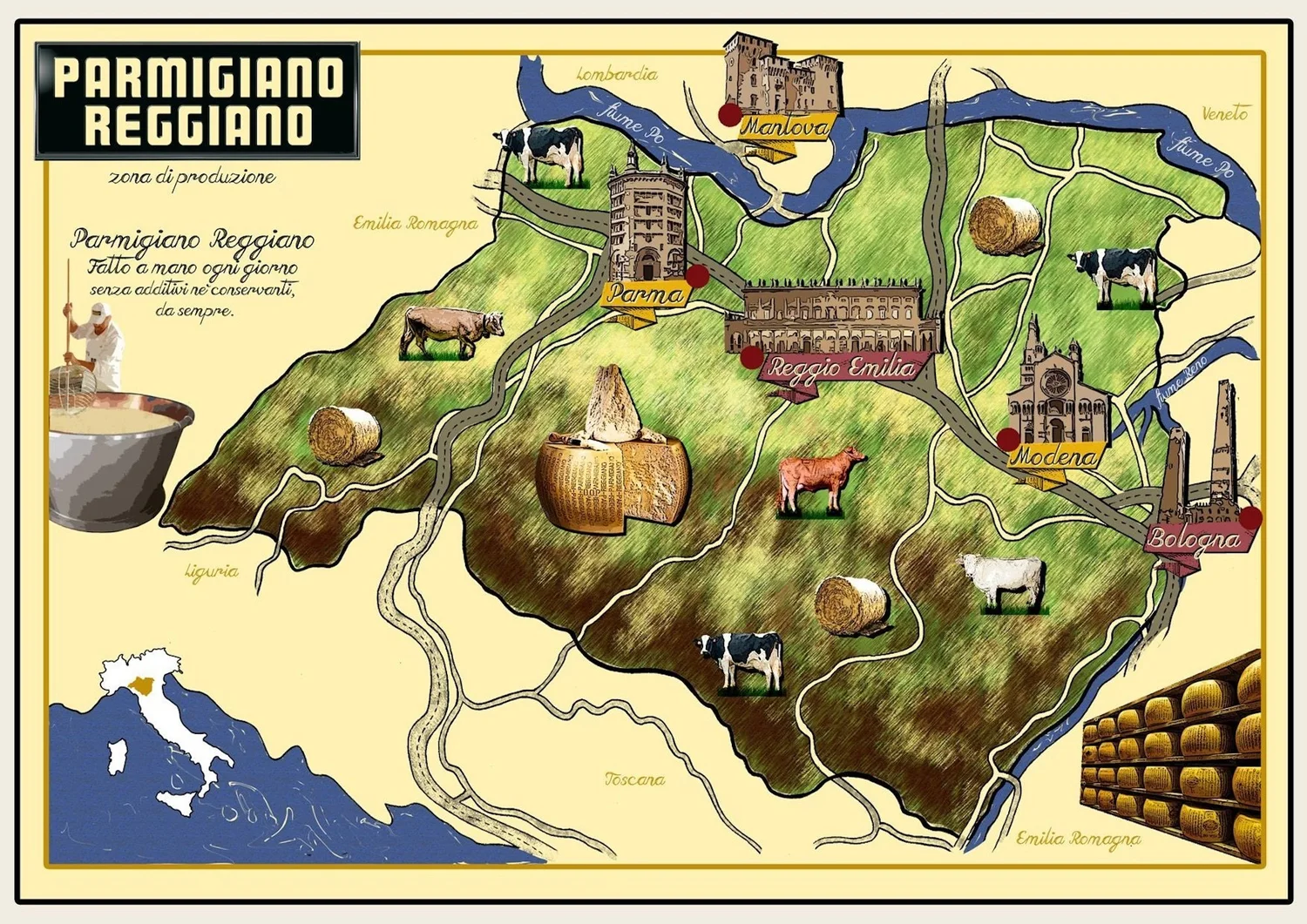 The Delicious Diversity of Parmigiano Reggiano | The Cheese Professor