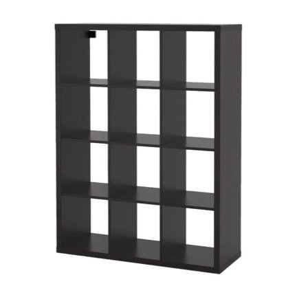 Black Wood Cubbies — Decco
